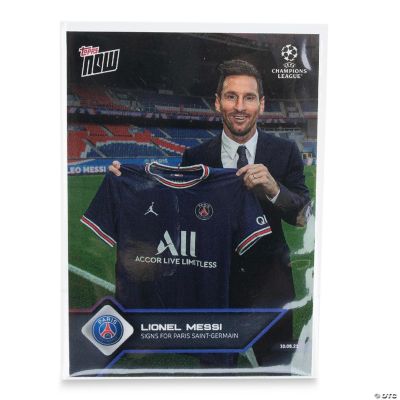 UCL TOPPS NOW Card #12 Lionel Messi Signs for Paris Saint-Germain ...