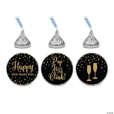 216PK New Year Pop Clink Chocolate Label | Oriental Trading