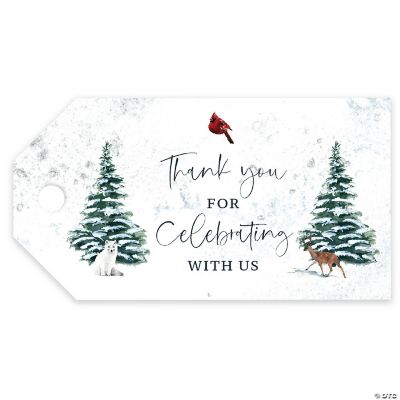 20PC Tags Thank You/with US | Oriental Trading