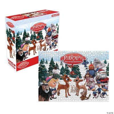Rudolph The Red-Nosed Reindeer 1000 Piece Jigsaw Puzzle | Oriental Trading