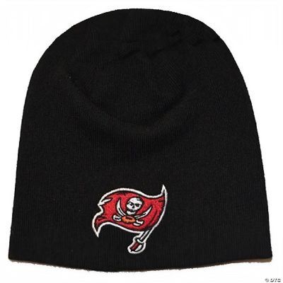 NFL Beanie - Tampa Bay Buccaneers, Black Cuffless | Oriental Trading