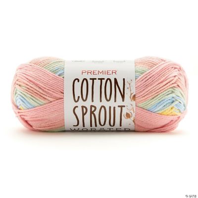 Premier Cotton Sprout Worsted Multi Yarn-Salt Water Taffy | Oriental ...