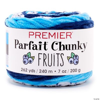 Premier Parfait Chunky Fruits Yarn-Blueberry | Oriental Trading