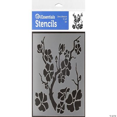 PA Ess Stencil 6x6 Cherry Blossom | Oriental Trading