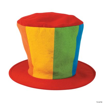 Oversized Clown Top Hat