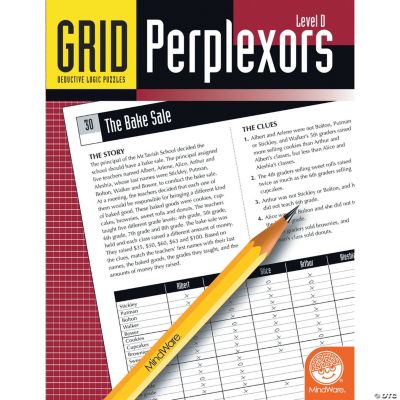 Grid Perplexors: Level D, Brainteasers & Puzzles, Logic Brainteasers ...
