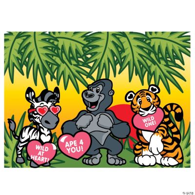 Valentine Animal Sticker Scenes - Discontinued