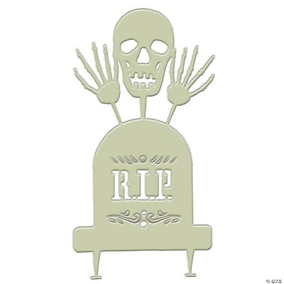 Grave Yard Set With Skull | Oriental Trading