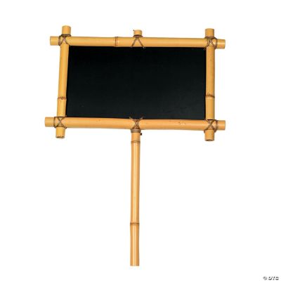 20" x 13" Bamboo Party Yard Sign | Oriental Trading