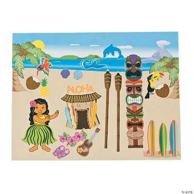 Luau Scene Stickers - Discontinued