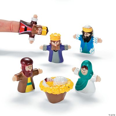 Nativity Finger Puppets - Oriental Trading