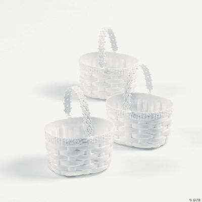 Mini White Baskets - Discontinued