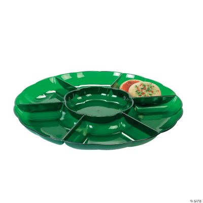 Dark Green Seven Section Tray - Discontinued