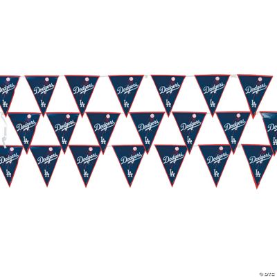 MLB® Los Angeles Dodgers™ Paper Pennant Banner - Discontinued