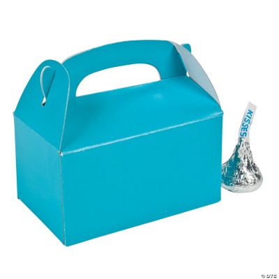 Mini Turquoise Treat Boxes - Discontinued