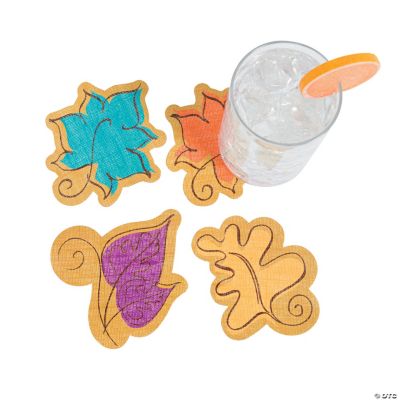 Autumn Leaves Shaped Coasters - Discontinued