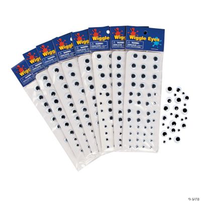 Bulk 528 Pc. Self-Adhesive Googly Eyes | Oriental Trading