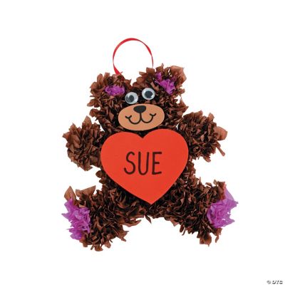 Tissue Paper Bear Craft Kit - Discontinued