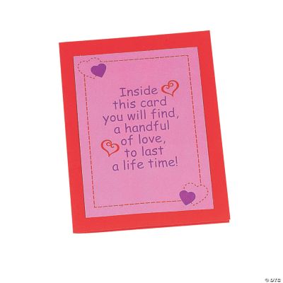 Handprint Heart Card Craft Kit - Discontinued