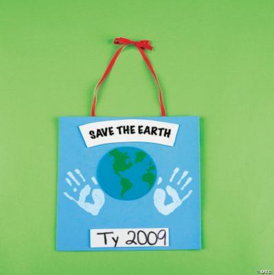 Handprint “Save the Earth” Keepsake Craft Kit - Discontinued