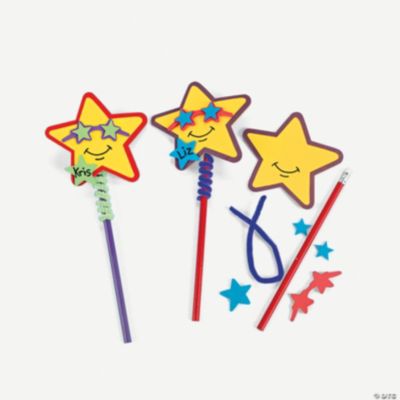 Star Student Pencil Topper Craft Kit - Discontinued