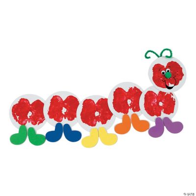 Apple Print Caterpillar Craft Kit - Discontinued