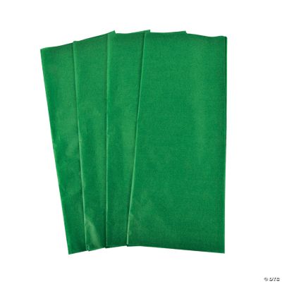 Bulk 60 Pc. Green Tissue Paper Sheets | Oriental Trading