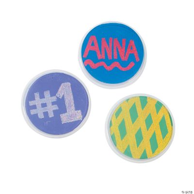 Magic Color Scratch Button Pins - Discontinued