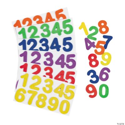 Adhesive Numbers - Discontinued