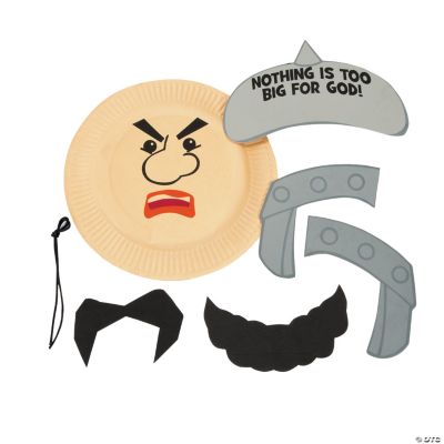 Paper Plate Goliath Craft Kit - Oriental Trading - Discontinued