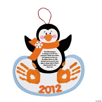 Handprint Penguin Keepsake Craft Kit - Discontinued