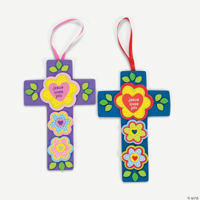 “Jesus Loves You” Flower & Cross Craft Kit - Discontinued