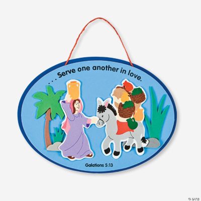 “Serve One Another” Sign Craft Kit - Discontinued