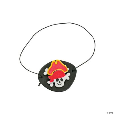 Pirate Eyepatch Craft Kit - Makes 12 - Discontinued