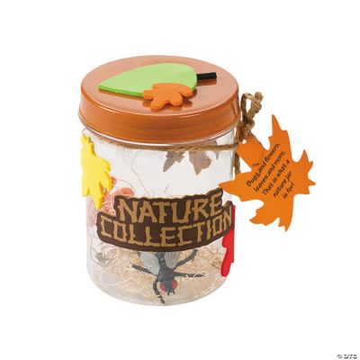 Fall Nature Collecting Jar Craft Kit - Discontinued