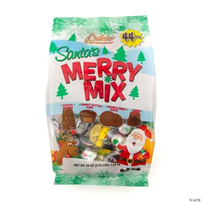 Bulk Palmer ® Santa's Merry Mix Holiday Chocolate Candy Assortment (5.5 ...