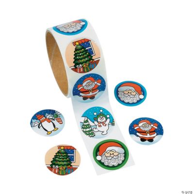 Holiday Roll of Stickers - Discontinued