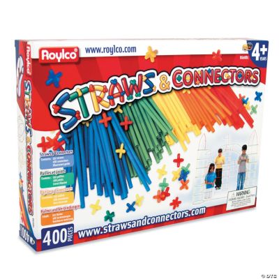 Straws and Connectors: 400 Piece Set