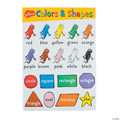 Dr. Seuss™ Beginning Concepts Posters - 5 Pc. | Oriental Trading