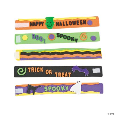Happy Halloween Bracelets Craft Kit - Discontinued
