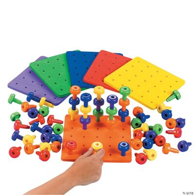 Stack It High Peg Board Sets - 186 Pc. | Oriental Trading
