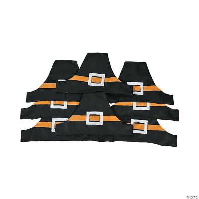 Fabulous Felt Pilgrim Hats - 12 Pc.