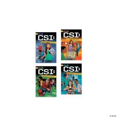 Club CSI Mystery Books: Set of 4 - Discontinued