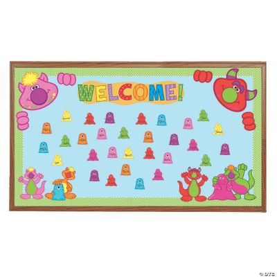 200 Pc. Monster Bulletin Board Set - Discontinued