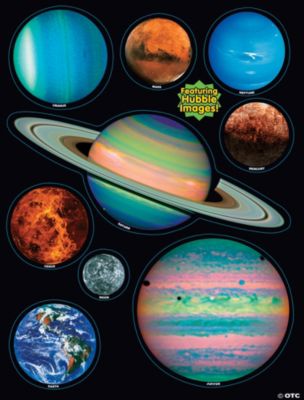 Hubble Image Planet Window Clings - Discontinued