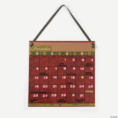 Clear Calendar Sheets - Oriental Trading - Discontinued