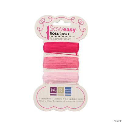 Sew Easy™ Pink Floss - Discontinued