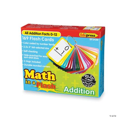 Math in a Flash Color Coded Flash Cards: Addition - Discontinued
