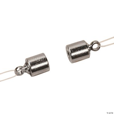 Silvertone Metal Magnetic Barrel Clasps | Oriental Trading