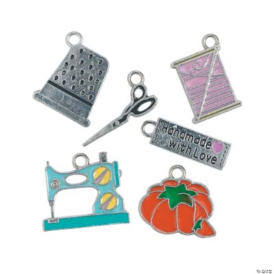 Sewing Enamel Charms - Discontinued